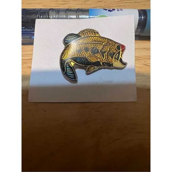 Vintage | Accents | Vintage Bass Fish Hat Pin | Poshmark
